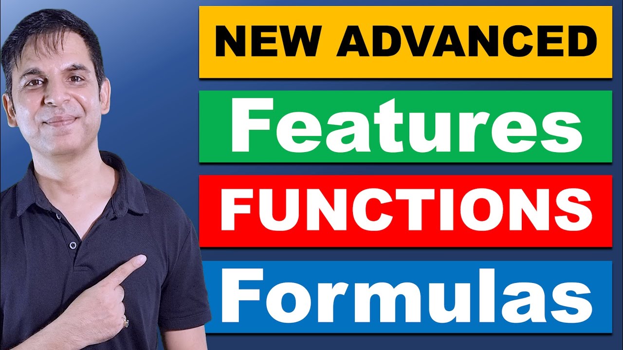 Excel New Features That Save Hours of Work - YouTube