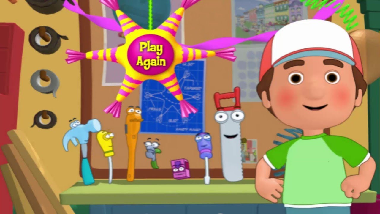 Manny's Pinata Birthday Bash Handy Manny Disney Junior - YouTube