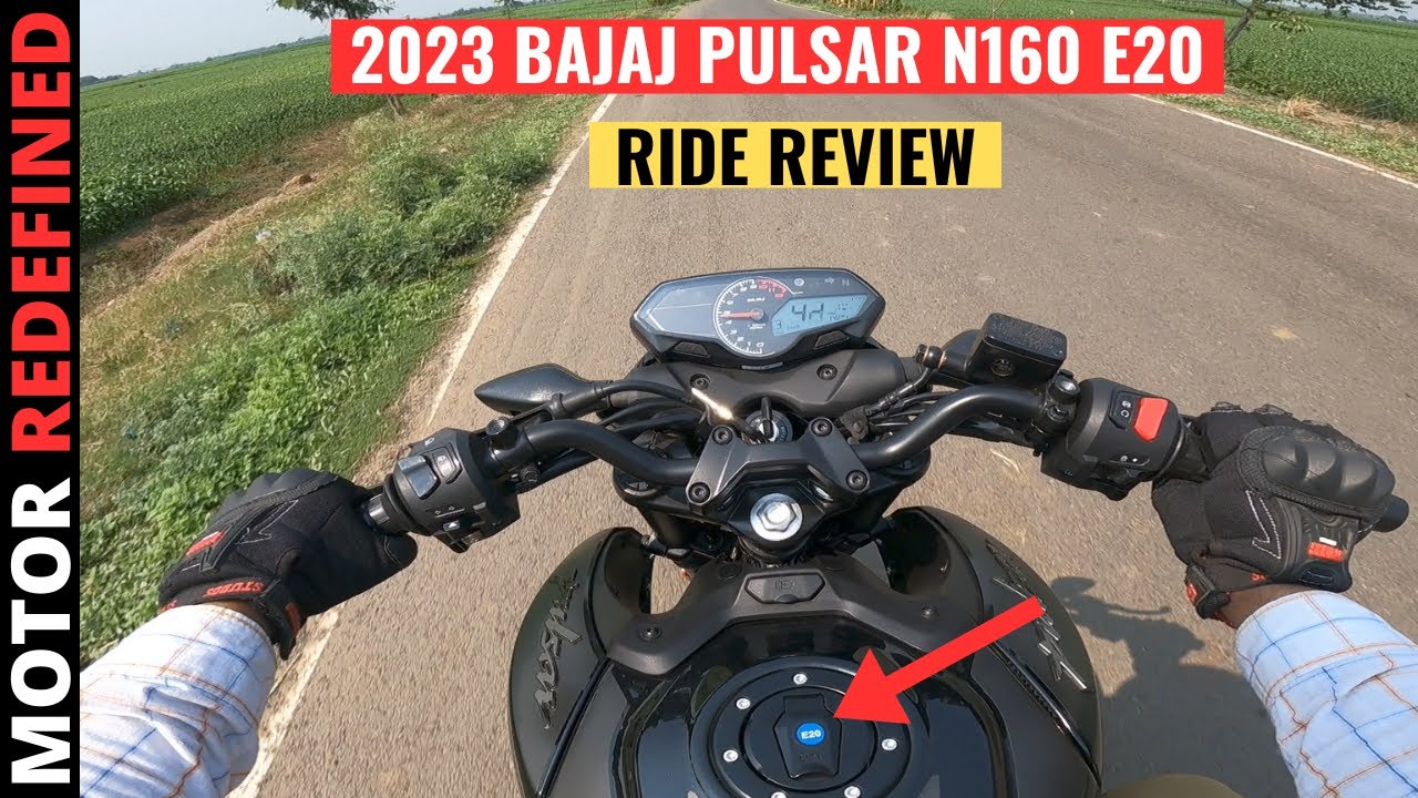 2023 Bajaj Pulsar N160 E20 BS7 Ride Review | Kya Change Hua Hai?? - YouTube