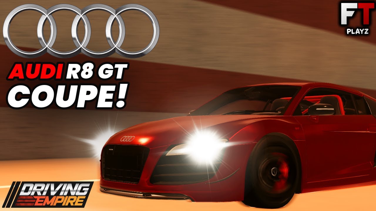 THIS AUDI R8 GT COUPE SOUNDS AMAZING In Roblox Driving Empire! - YouTube