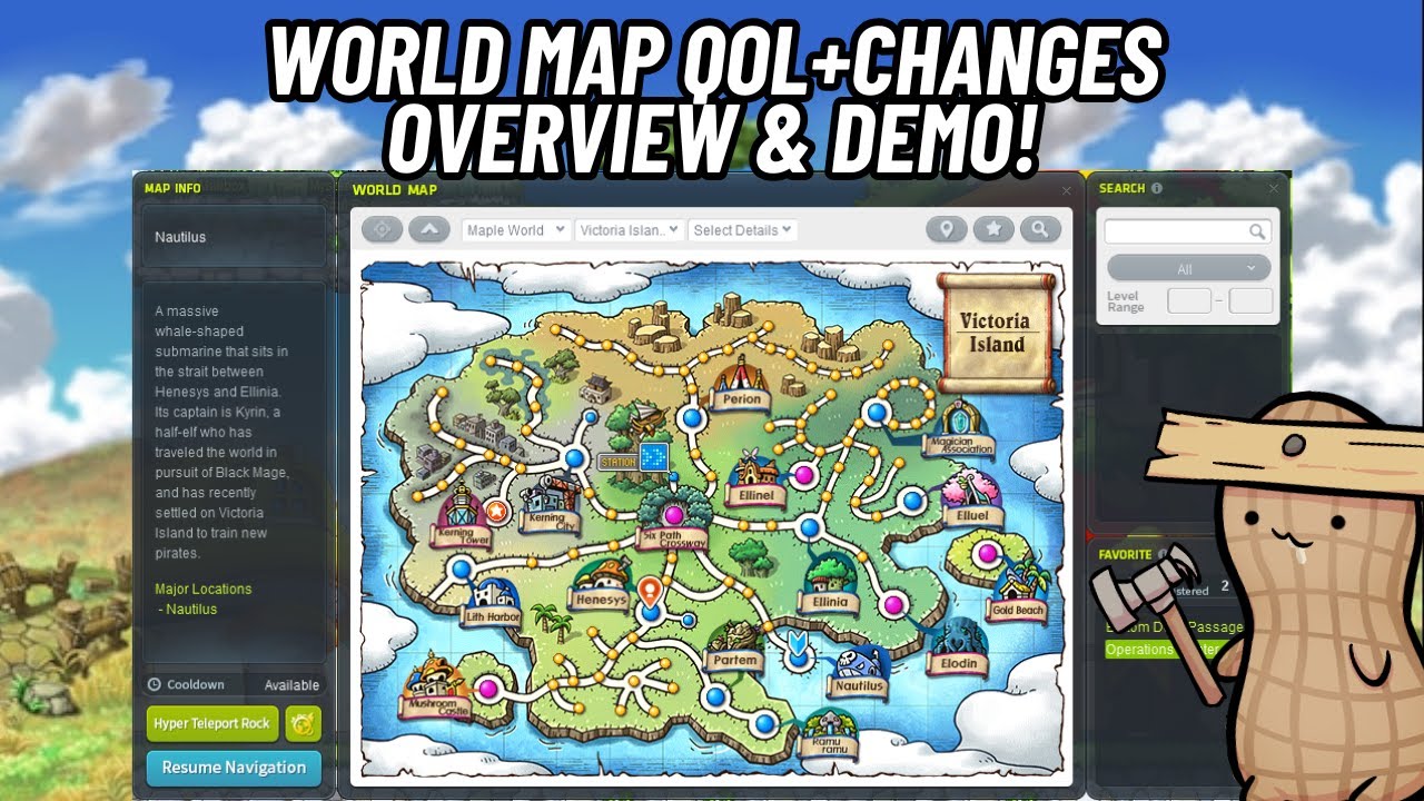 NEW World Map Change Overview+Demo! | v260 | GMS 2025 | - YouTube