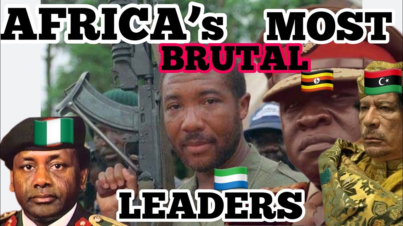 Most brutal African dictators - YouTube