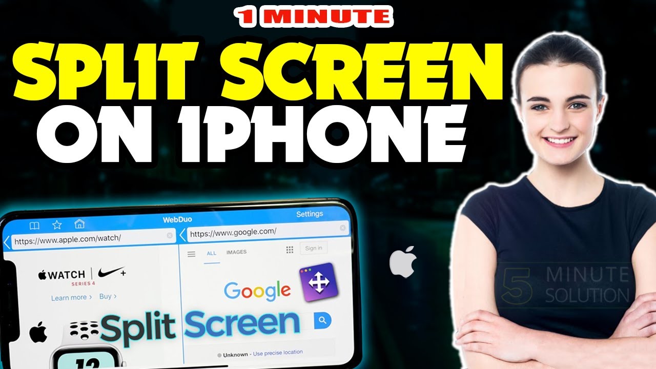 How to split screen on iphone 2024 [ Easy Solution ] - YouTube