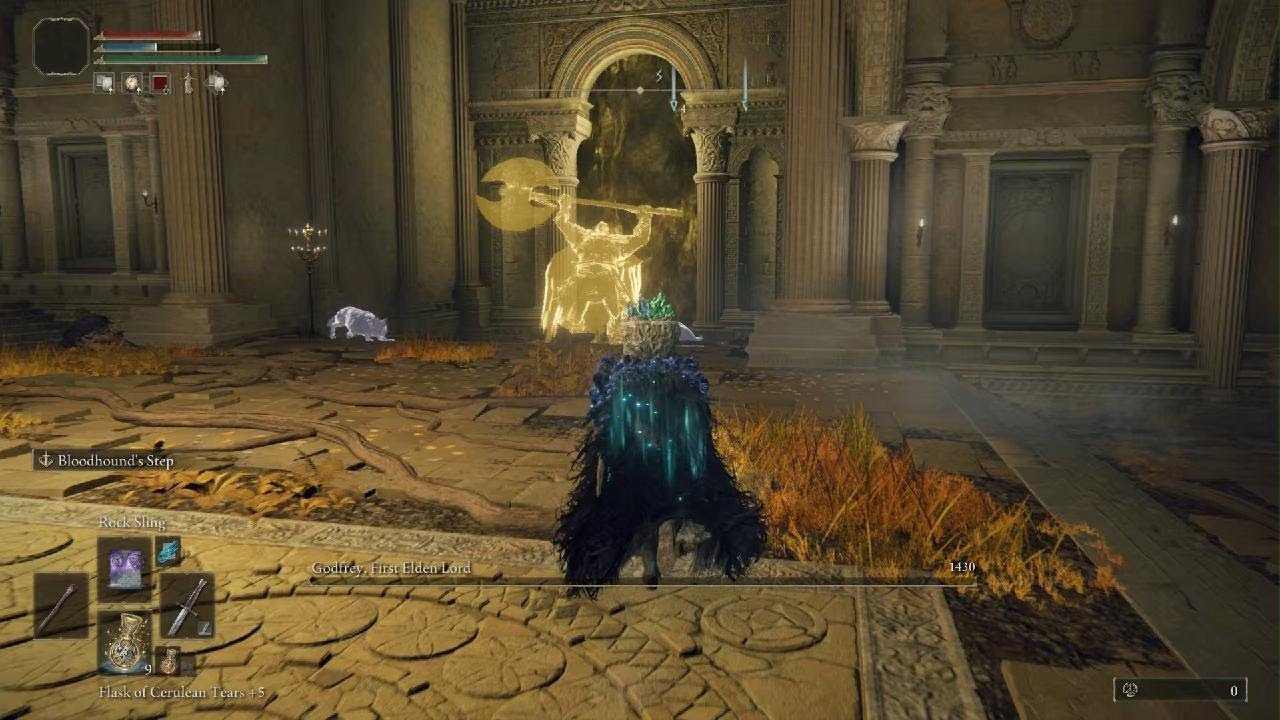 Elden Ring - Spirit of Godfrey vs lvl 24 magic user - YouTube