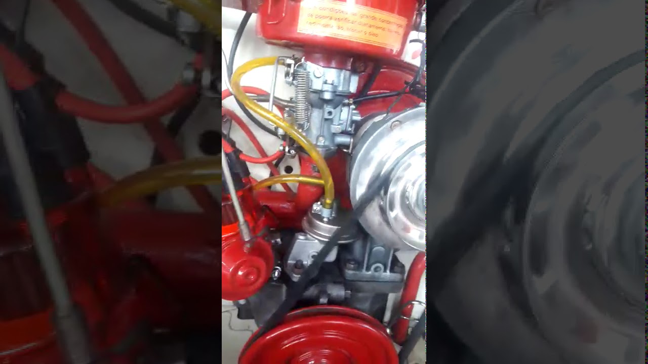 Motor personalizado volkswagen fusca 1969 1300 - YouTube