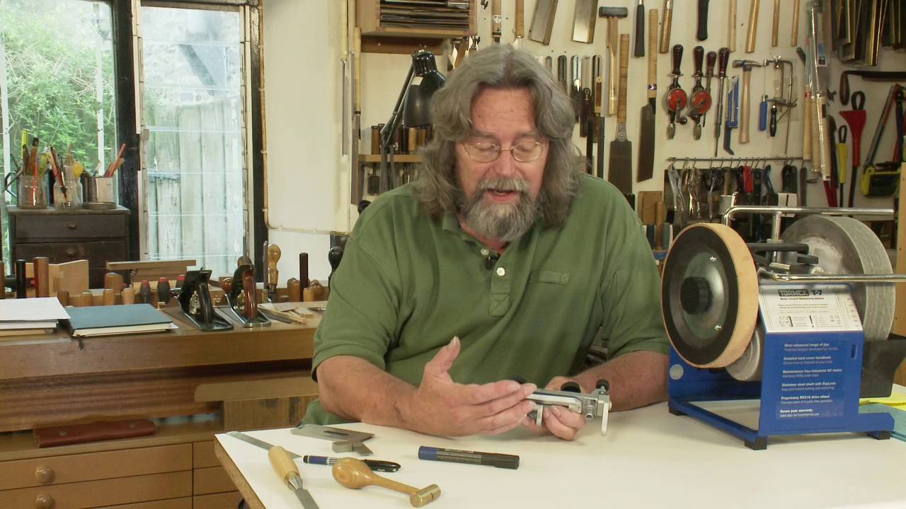 New radical camber grinding jig - from Tormek - YouTube