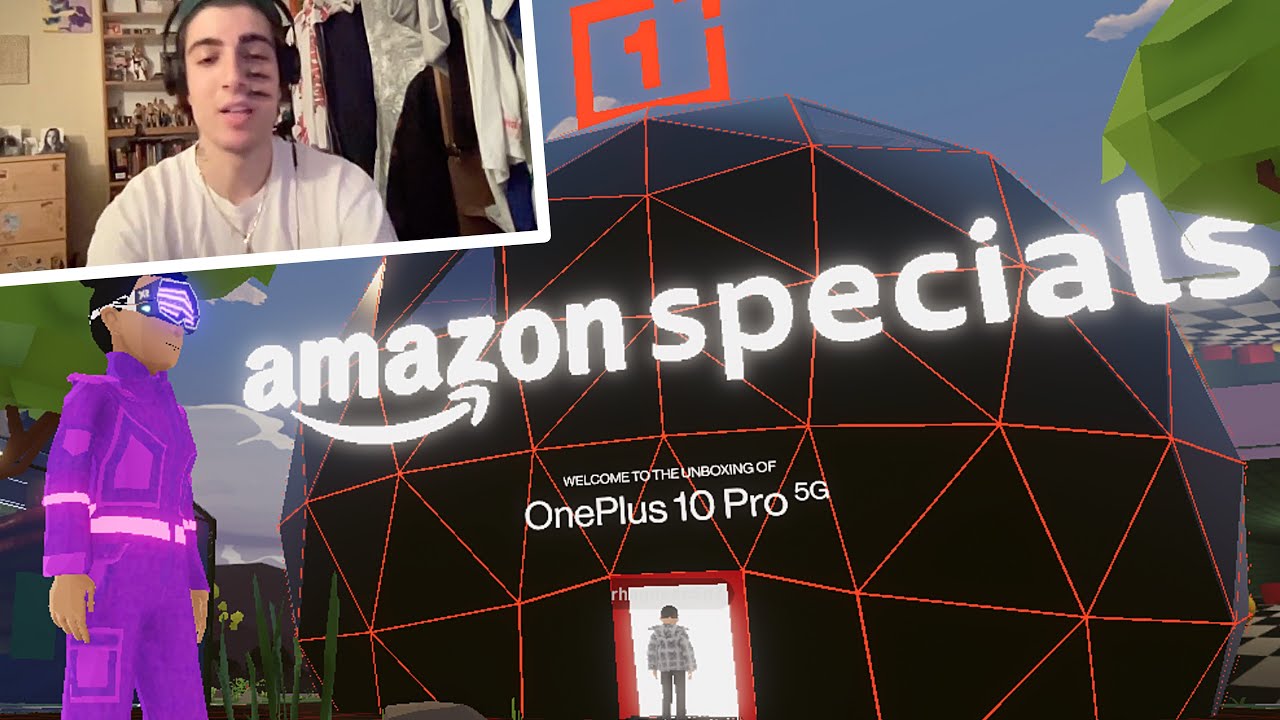 Amazon in the Metaverse | Decentraland Event & NFT Recap - YouTube