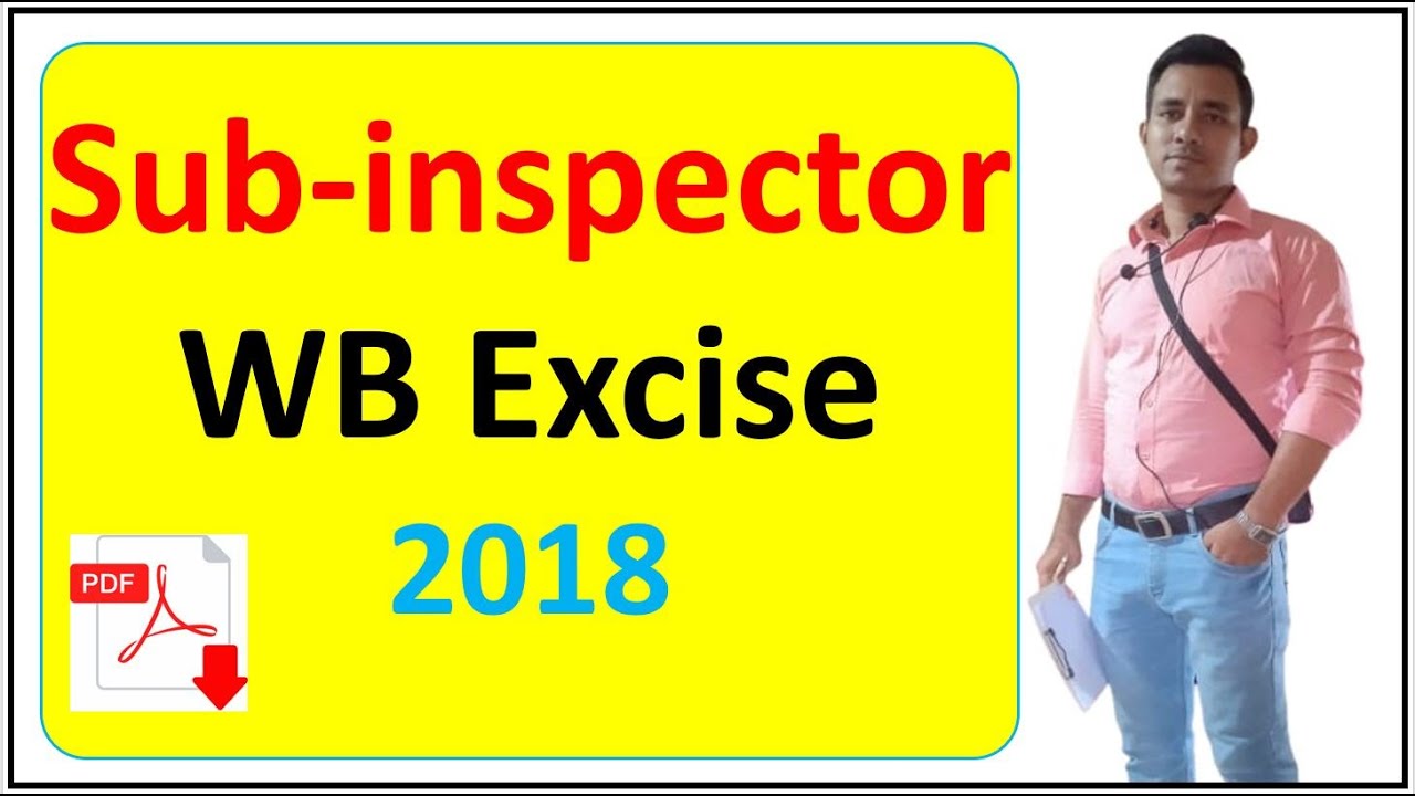 WB Excise Sub-Inspector 2018 ( SET : 22 ) I previous year question ...