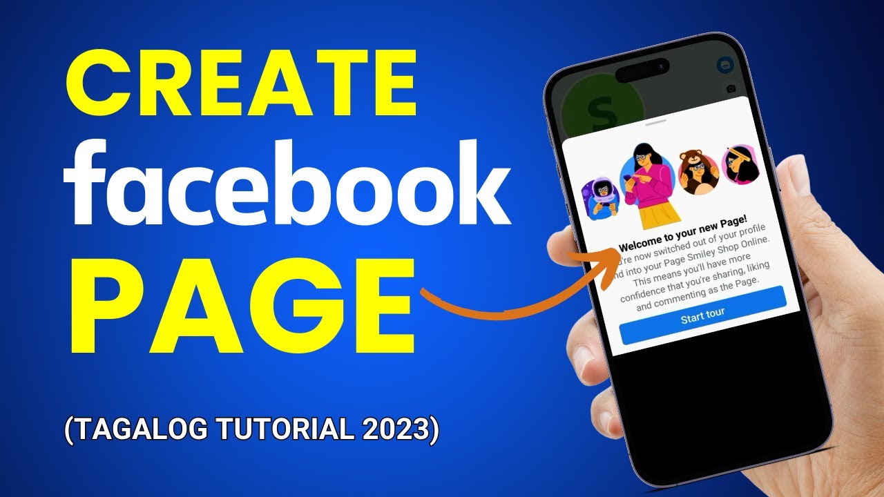 How To CREATE A FACEBOOK PAGE / Paano Gumawa ng Facebook Page (Step-by ...