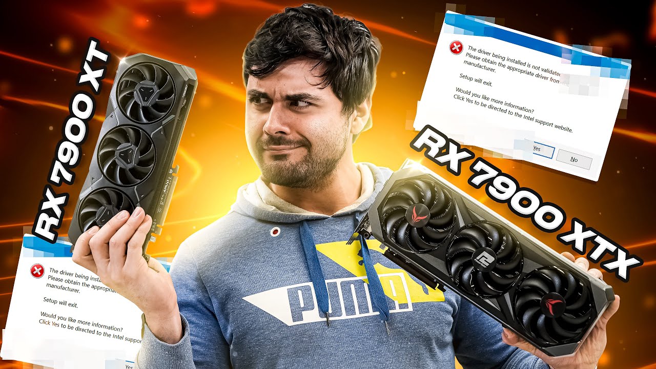 Las AMD RX 7900 XT y XTX vienen fuertes, pero tienen un TREMENDO error ...