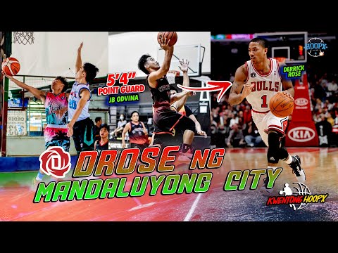 Undersized Point Guard pero HIGANTE ang PUSO!! Kilalanin ang 5 foot 4 DROSE ng Mandaluyong JB ODVINA