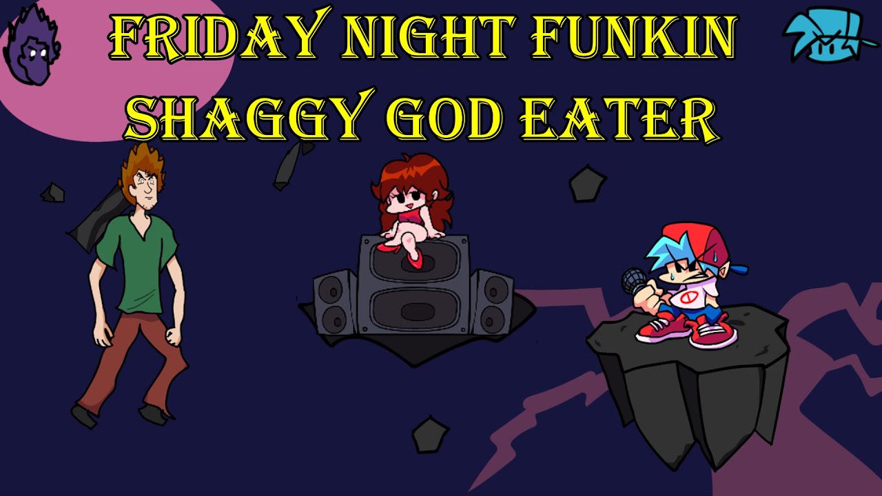 Friday Night Funkin' VS Shaggy GOD EATER (FNF/Mod/9k/CANON) - YouTube