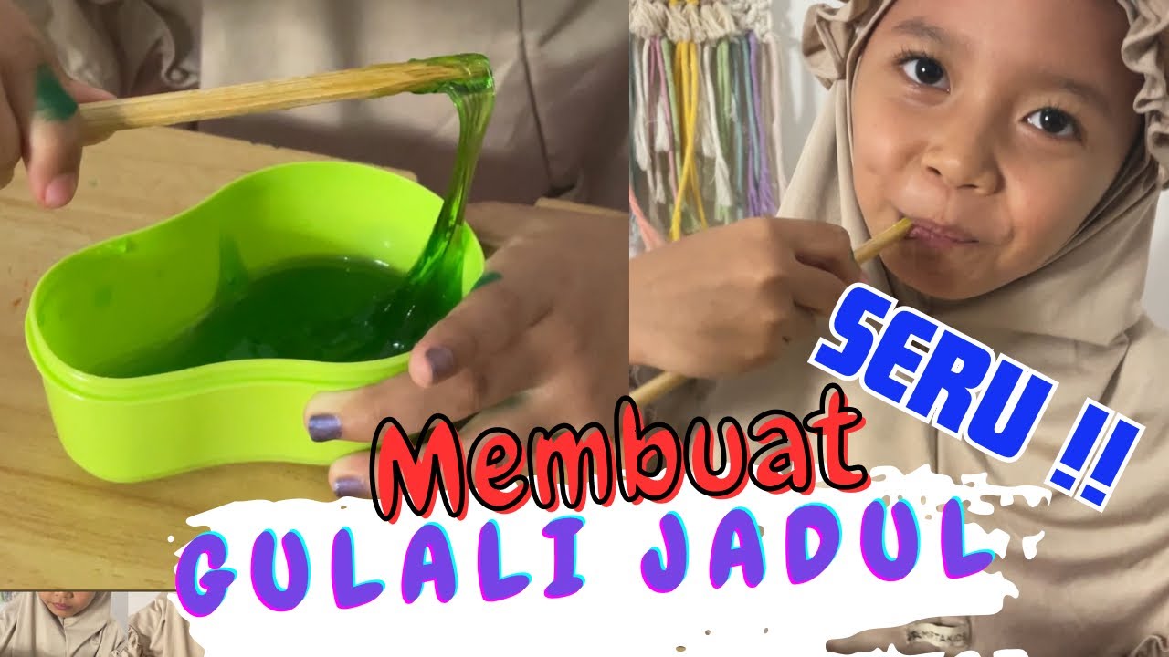 BIKIN GULALI JADUL VIRAL GAMPANG & SERU !! - YouTube