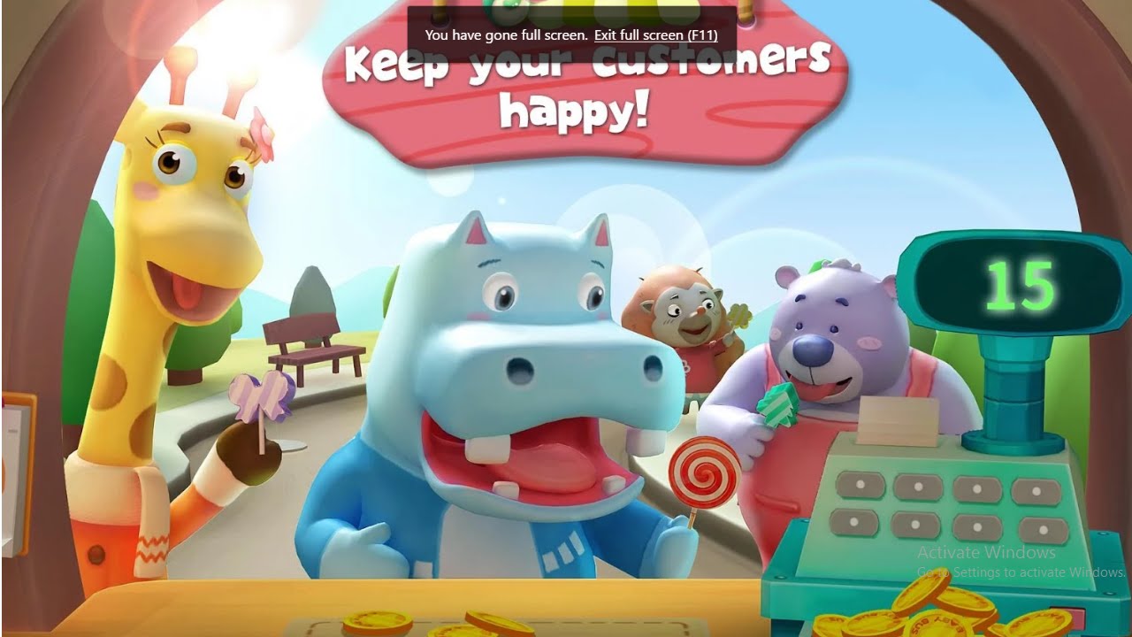 Baby Panda | Little Panda's Candy Shop | BabyBus Kids Games - YouTube