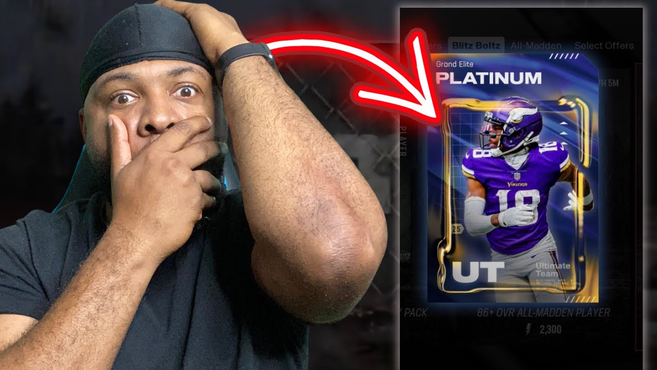 WE OPENED UP OUR GRAND ELITE PLATINUM PACKS! MADDEN NFL 25 - YouTube