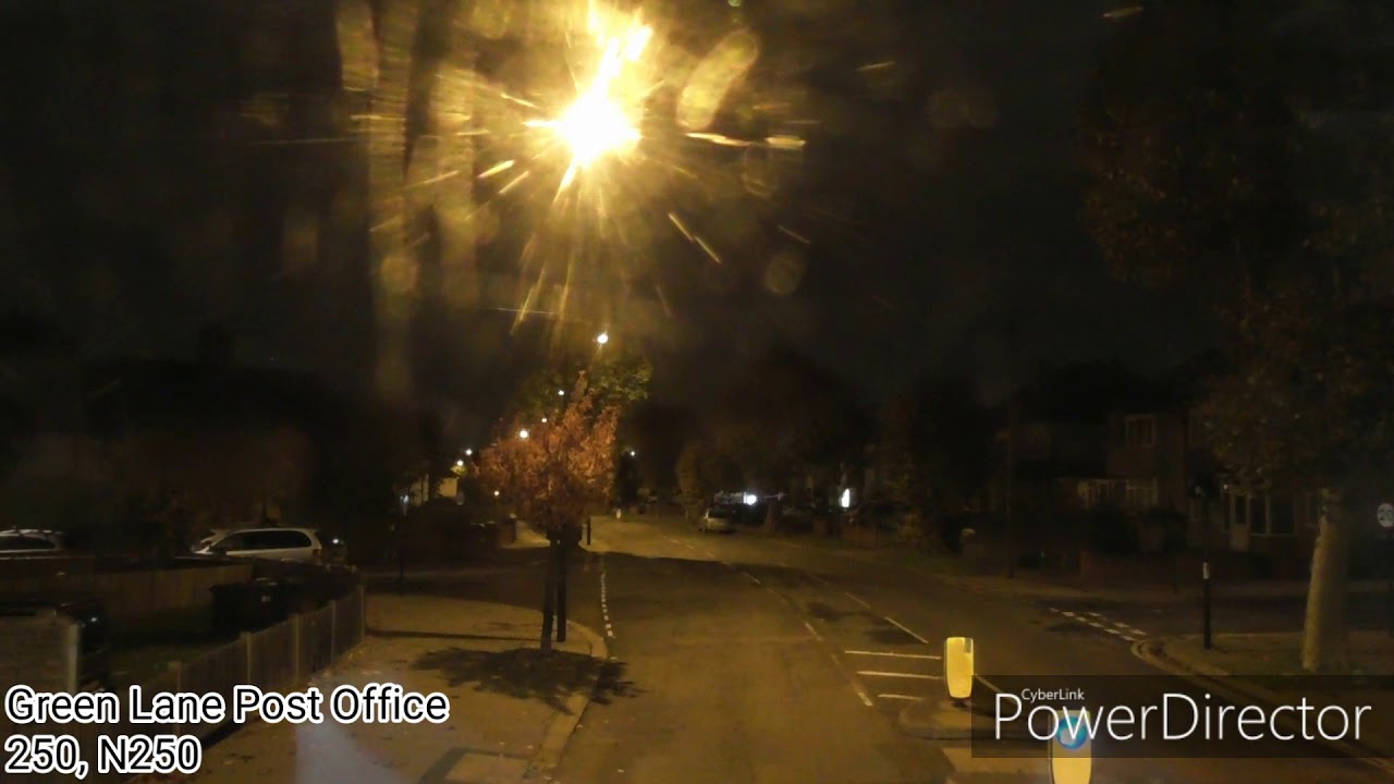 Full Route Visual ~ Bus Route N250 : Croydon Town Centre - Brixton ...