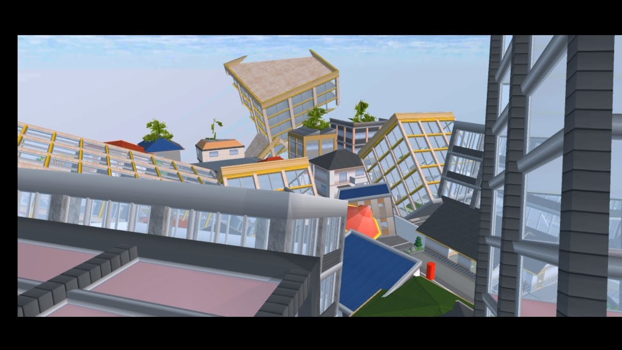Earthquake in sakura school simulator (gempa bumi di sakura school ...