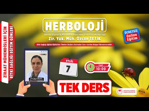 Ziraat Mühendisleri İçin Bitki Sağlığı Eğitim Günleri - Herboloji Dersi