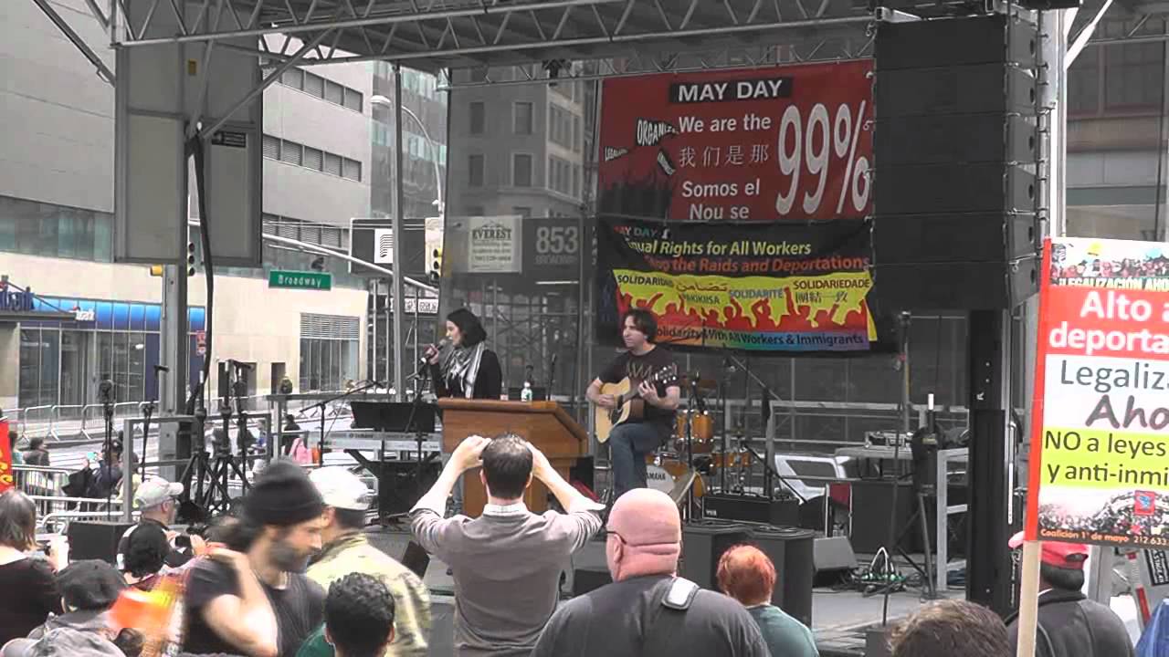 May Day Union Square - Jen Waller & Steven Jacobs - YouTube