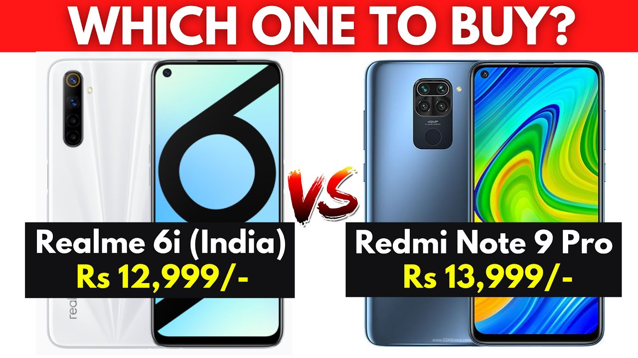 Realme 6i VS Redmi Note 9 Pro | Detailed Specification Comparison ...