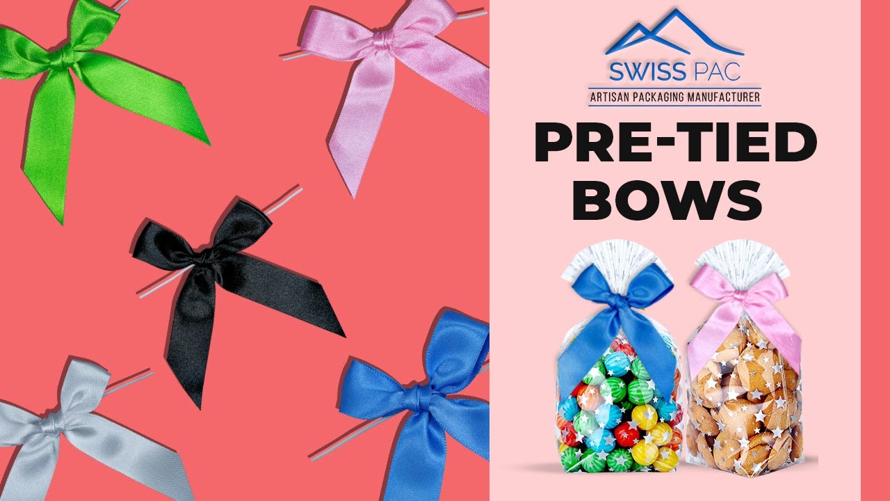 Pre-Tied Bows for Premium Packaging | Premium Packaging Bows for Bakery ...
