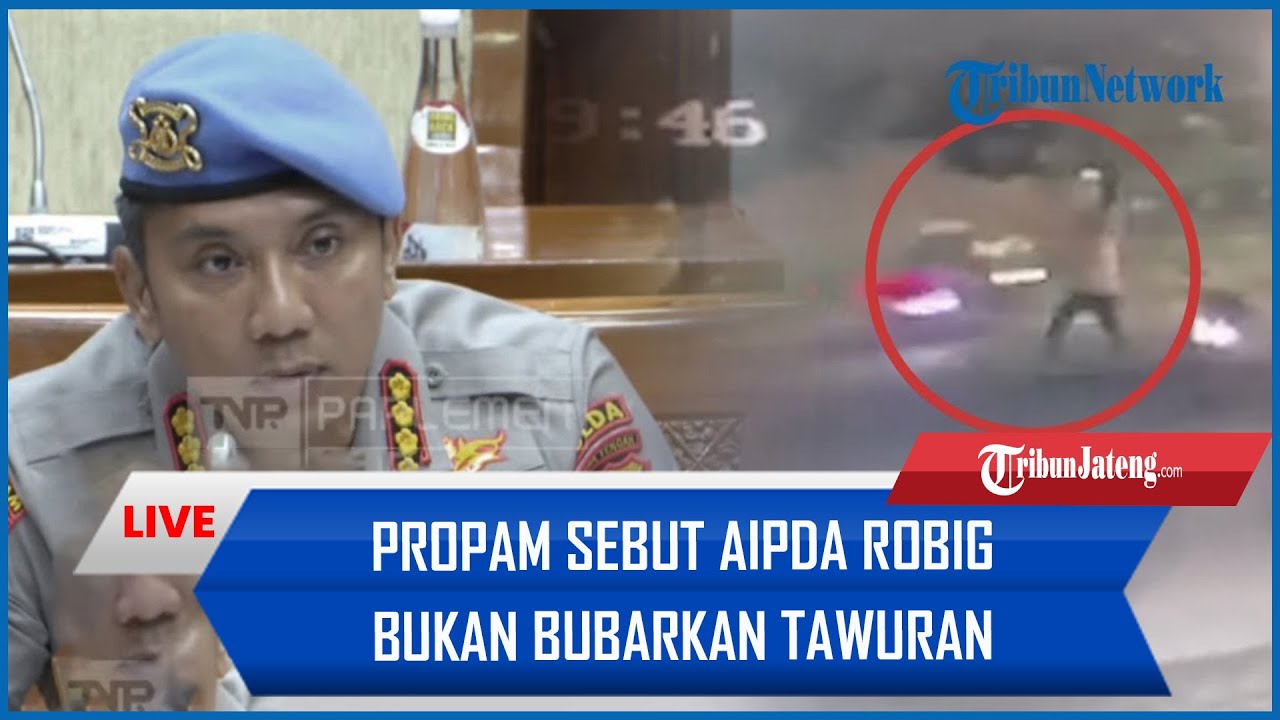 🔴Beda Kronologi Penembakan Siswa SMK Semarang, Propam Sebut Aipda Robig ...