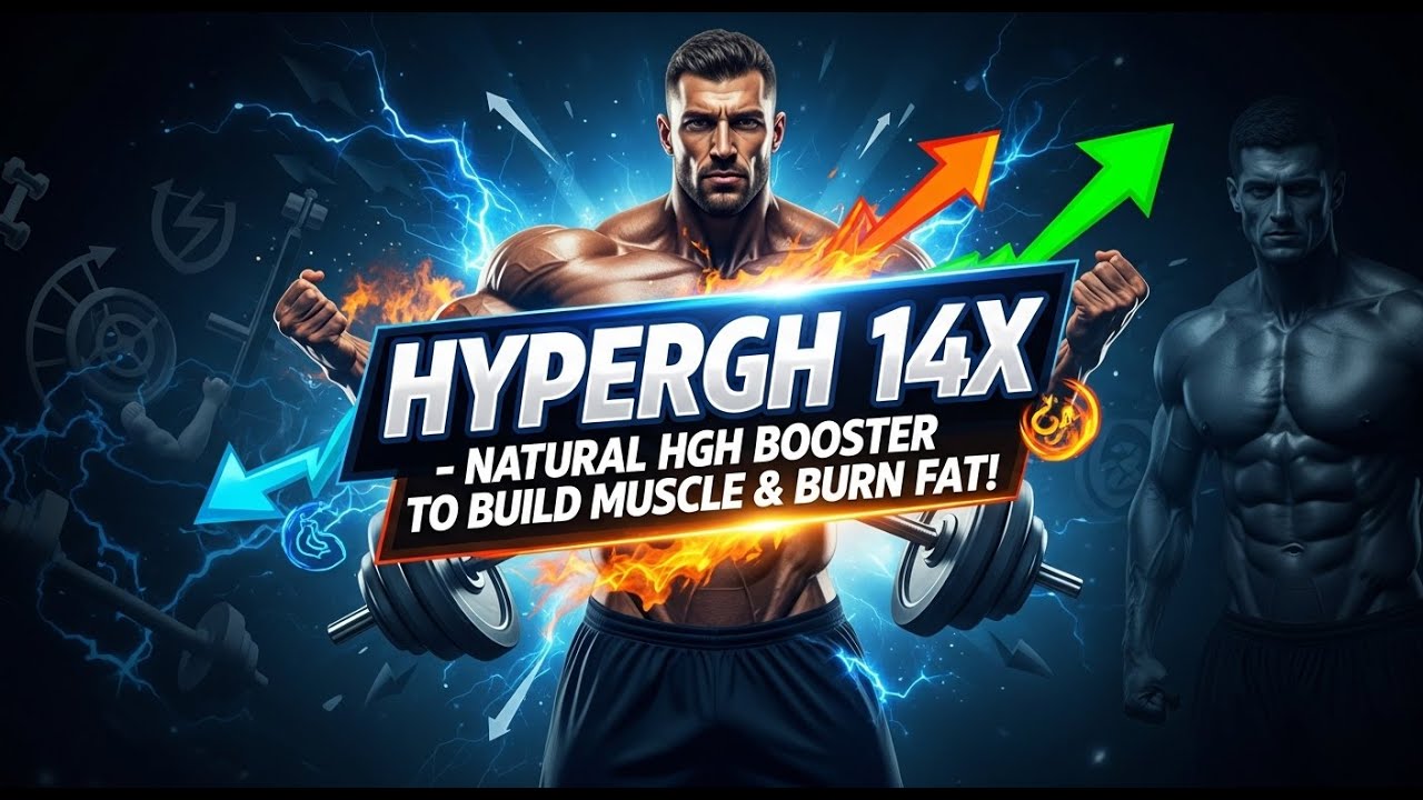 HyperGH 14x – Natural HGH Booster to Build Muscle & Burn Fat! - YouTube