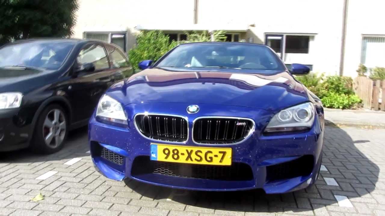 BMW M6 Cabriolet F12 Walkaround (1080p Full HD) - YouTube