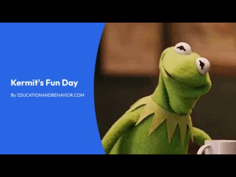 Kermit's Fun Day - A VIDEO-STORYBOOK for EMERGING READERS in Grades Pre ...
