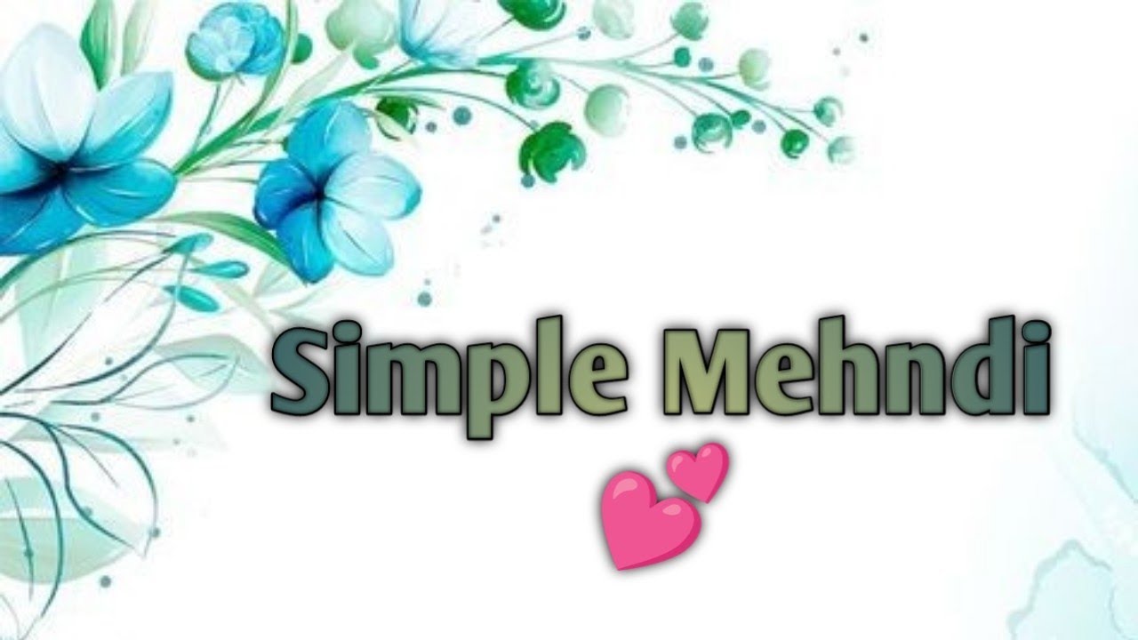 Very simple easy design|HayaVlog🦋 - YouTube