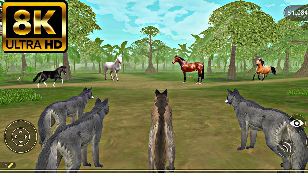 Wolf relax - YouTube