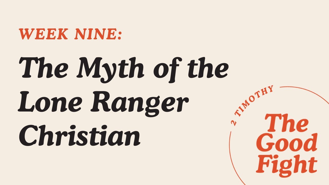 The Myth of the Lone Ranger Christian • Angela Mason - YouTube