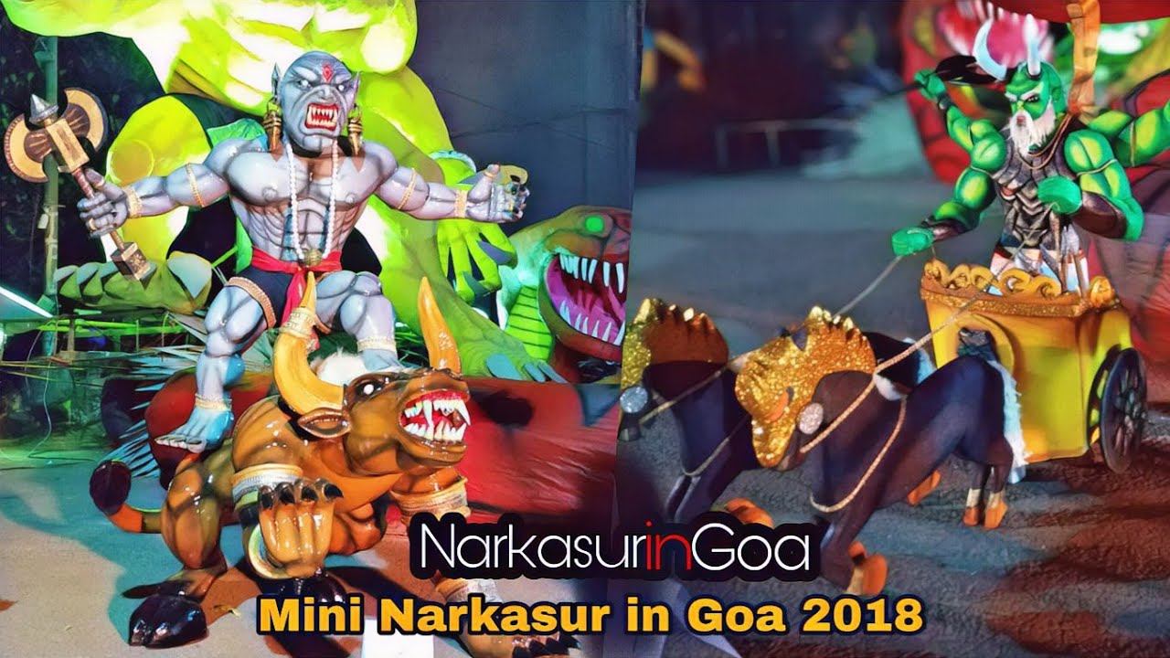 Mini Narkasur in Goa 2018 | Childrens Day special | Happy Childrens day ...