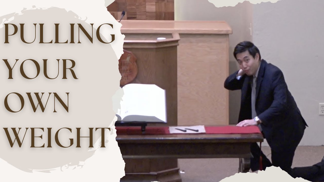 Pulling Your Own Weight Dr Gene Kim YouTube Pulling Your Own Weight Dr Gene Kim YouTube