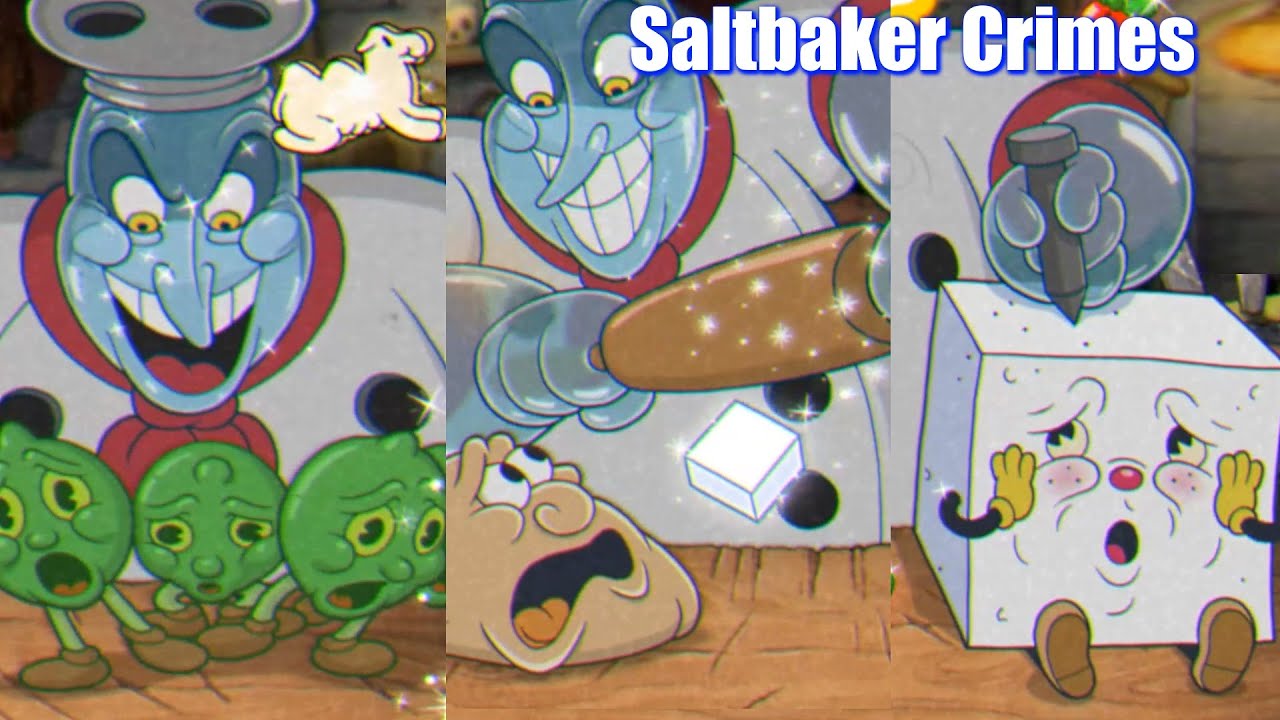 Cuphead Dlc Saltbaker Killing All Ingredients Animations The Delicious Last Course Youtube