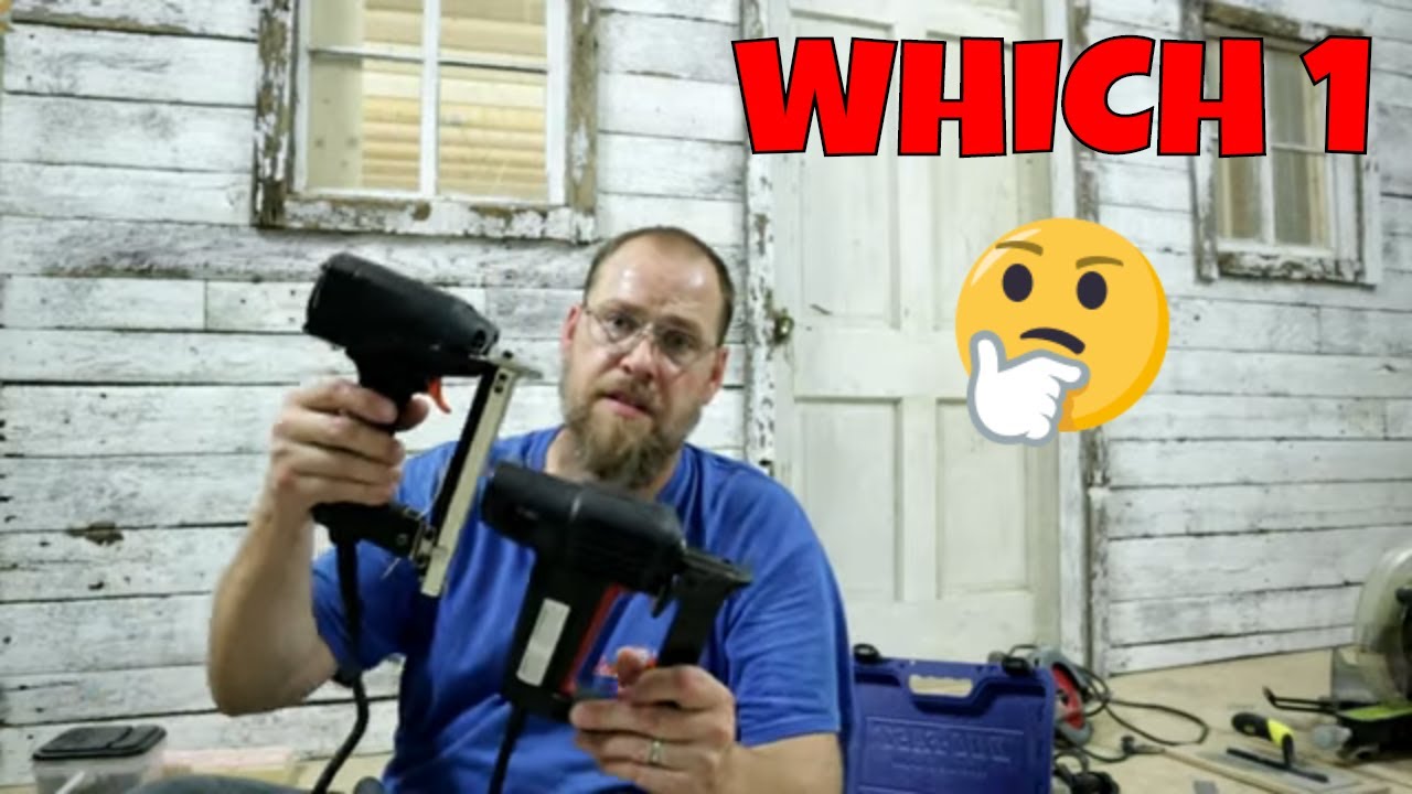 MOST POWERFUL ELECTRIC STAPLE GUN - YouTube
