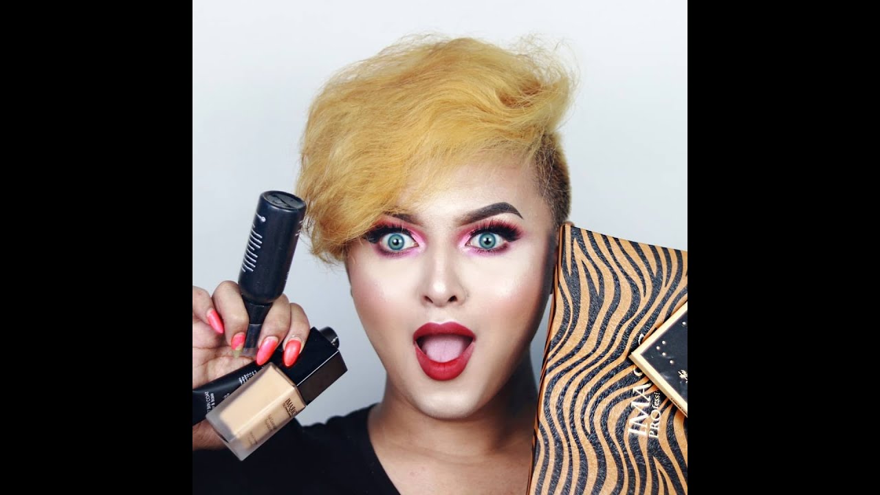 IMAGIC COSMETICS Full Face One Brand Makeup Tutorial｜ Collaboration ...