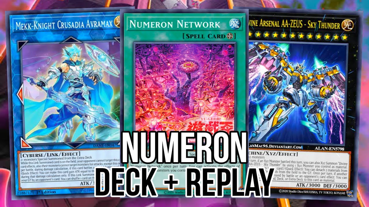 Numeron Deck Profile + Replays Yu-Gi-Oh! Master Duel S12 - YouTube