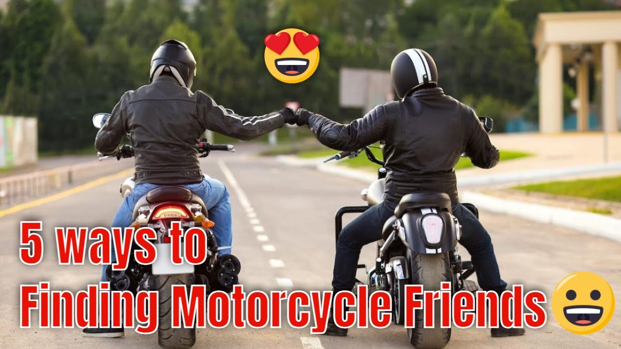 5 Tips on how to meet motorcycle rider friends! - YouTube
