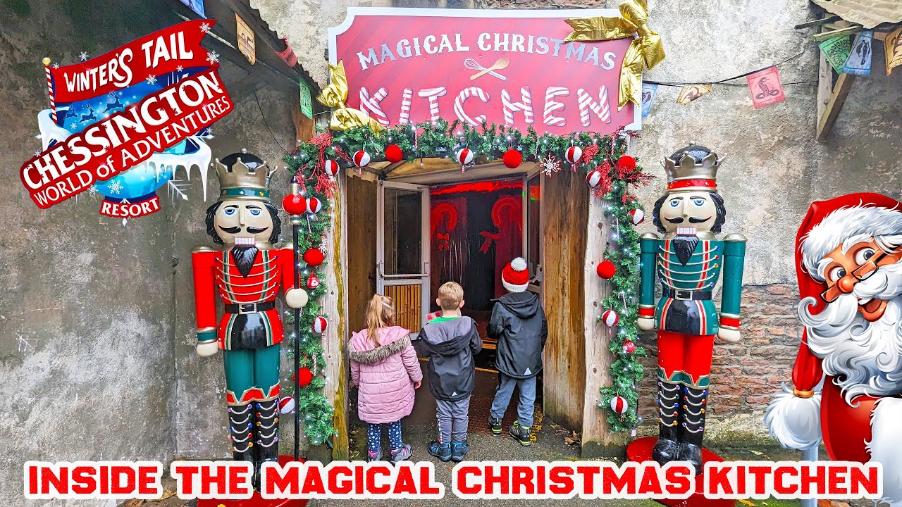 Inside The Magical Christmas Kitchen at Chessington Winter's Tail ...