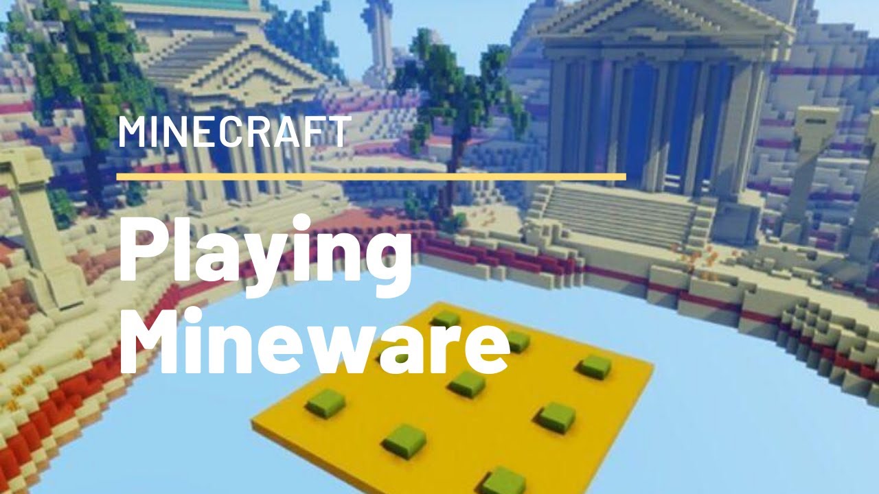Playing Mineware! | Cubecraftgames | Minecraft - YouTube