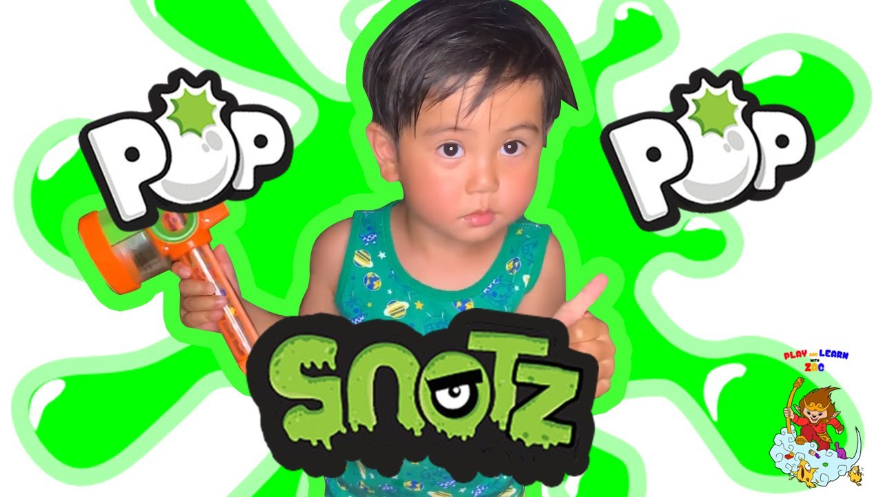 Pop pop snotz smashing fun - YouTube