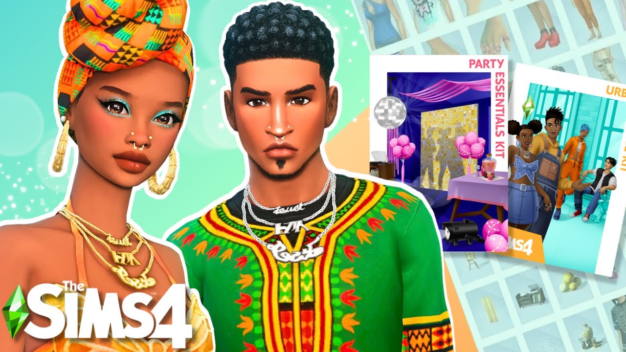My Honest Review of The Sims 4: Party Essentials & Urban Homage Kits😬 ...