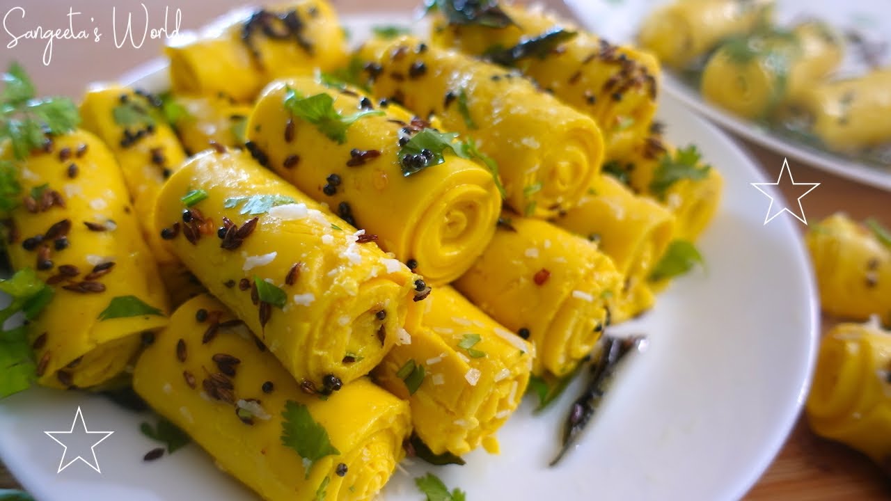 परफ़ेक्ट माप से बनाइए गुजराती खांडवी • Patudi Recipe • #GujaratiKhandvi ...