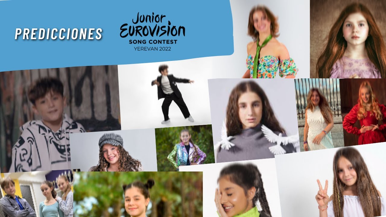 EUROVISIÓN JUNIOR 2022: Mis PREDICCIONES de este año {{ Jaycee Lime Music - YouTube