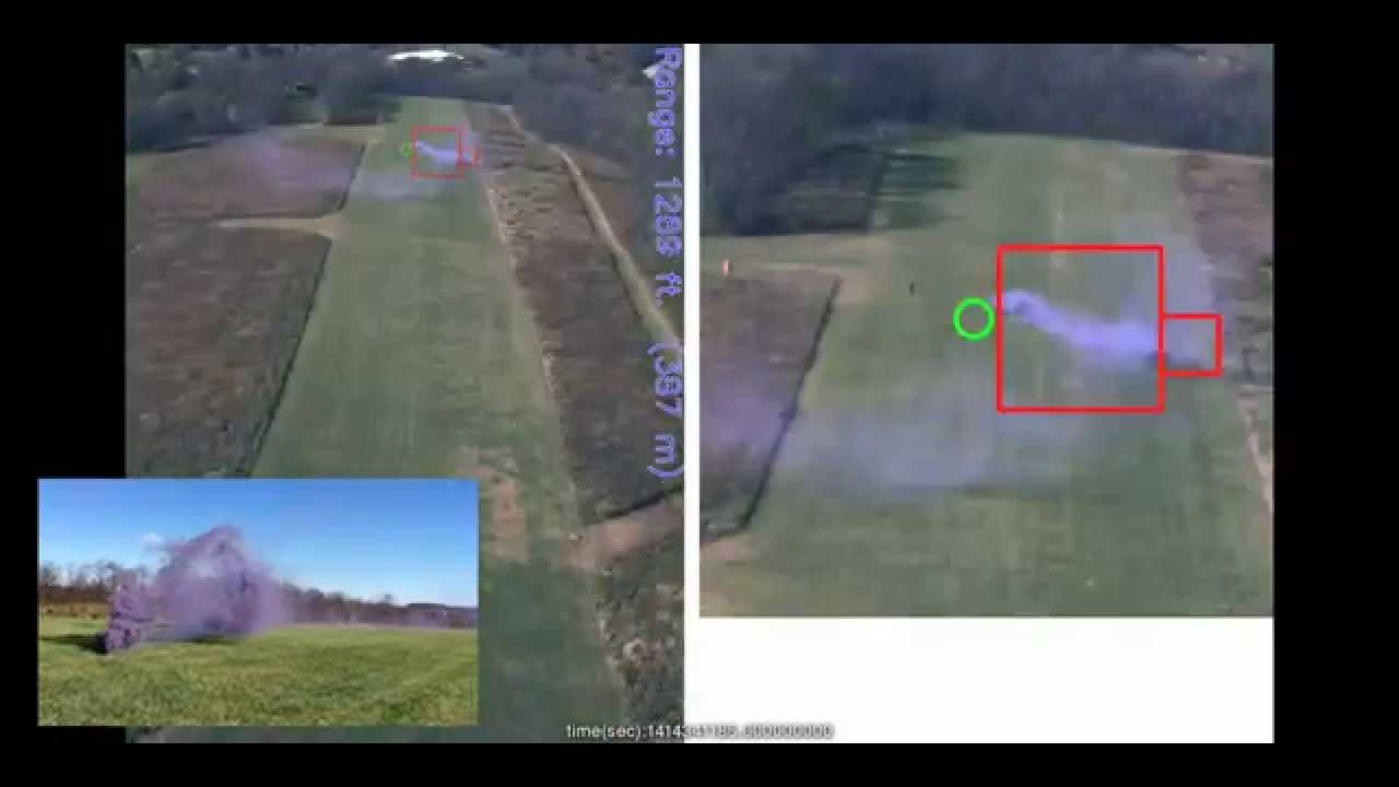 Automatically Detect Smoke Signal for Helicopter Landings - YouTube