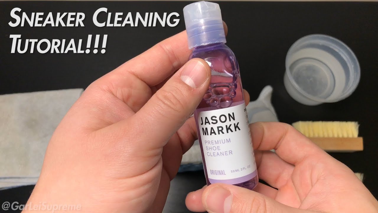 Jason Markk Premium Shoe Cleaner Tutorial (English) - YouTube