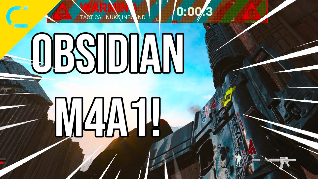 The Obsidian M4A1🤩 (my longest gunstreak!) - YouTube