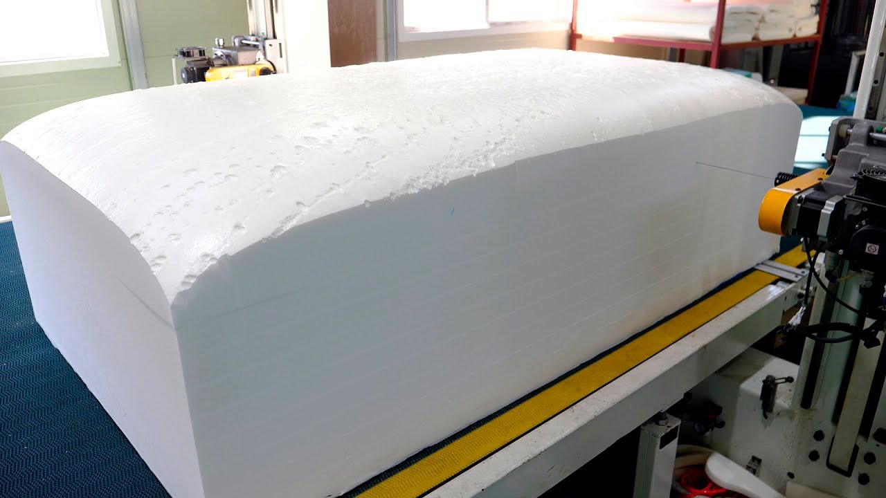 INSANE Process of Making MATTRESSES Like Soft Cakes - How Mattresses ...
