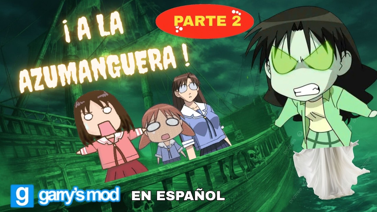 A la azumanguera PARTE 2 | Azumanga daioh Gmod en español ft. @Specter ...